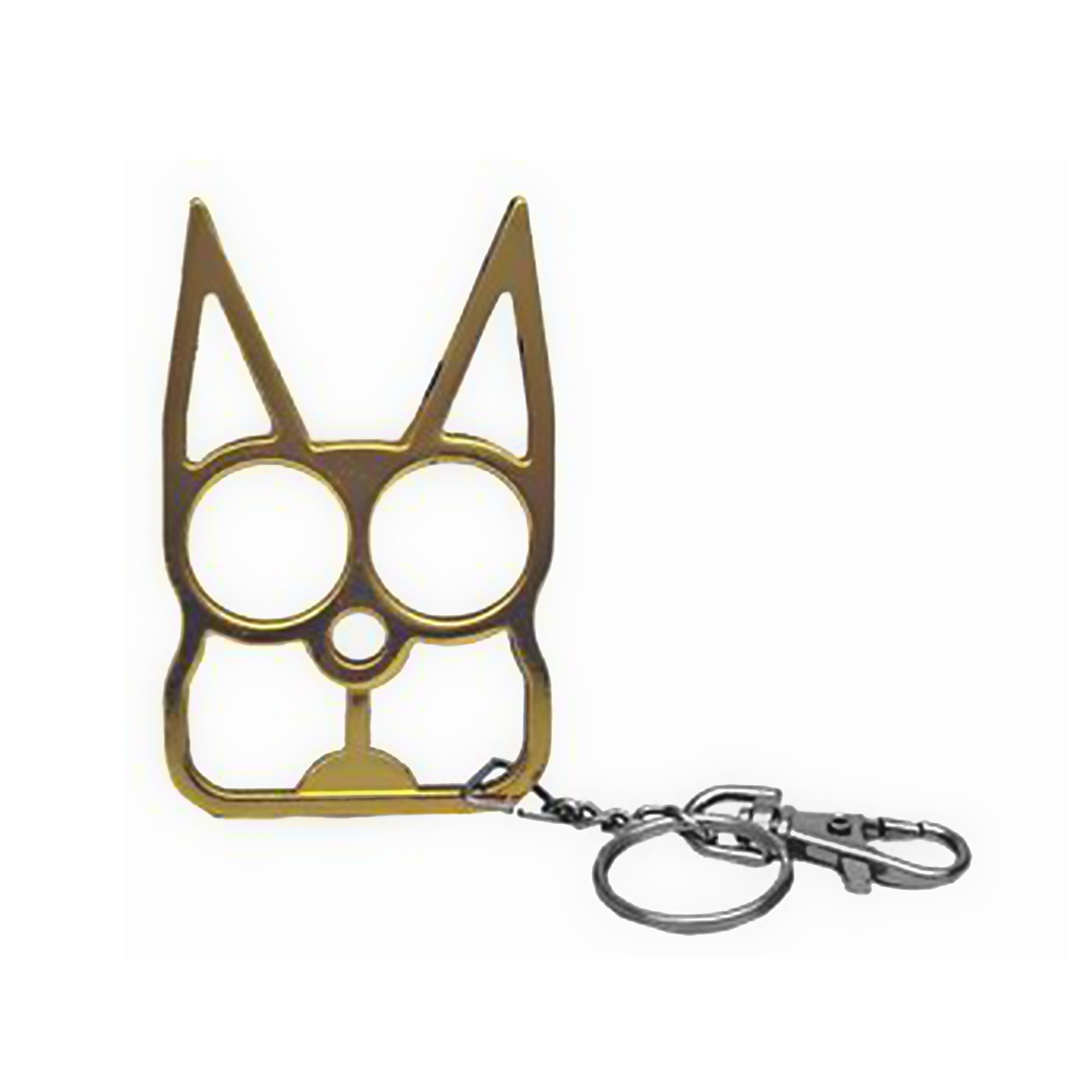 Self Defense Cat Ears Keychain - Black, Gold or Pink – It's All Goods